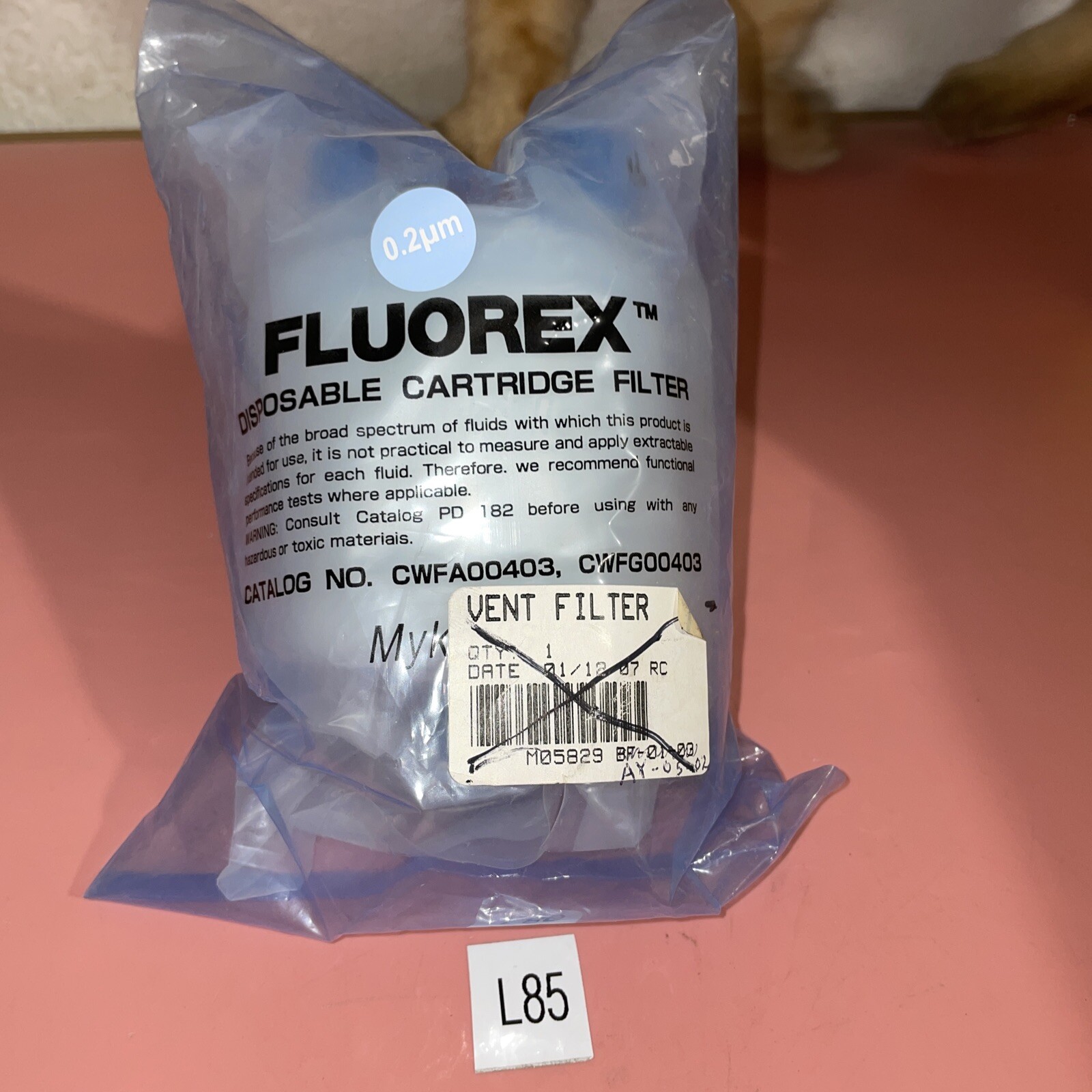 (1) FLUOREX CWFG00403 MYKROLIS FILTER NEW SEALED FAST SHIPPING ...