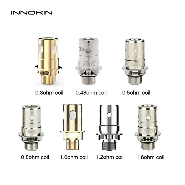 INNOKIN ZENITH COILS Z |Zlide|Plexus|Plex 3D| 1.6,0.8,0.5,0.48(2 Packs ...