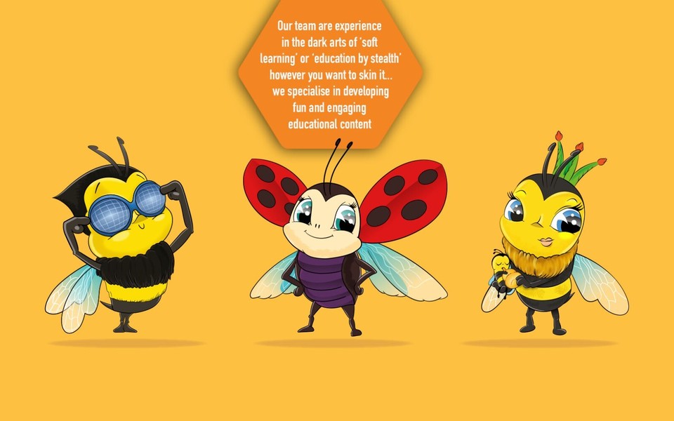 New UnBeelievables Bee Hero Educational hexagonal Cartoon Beetle ...