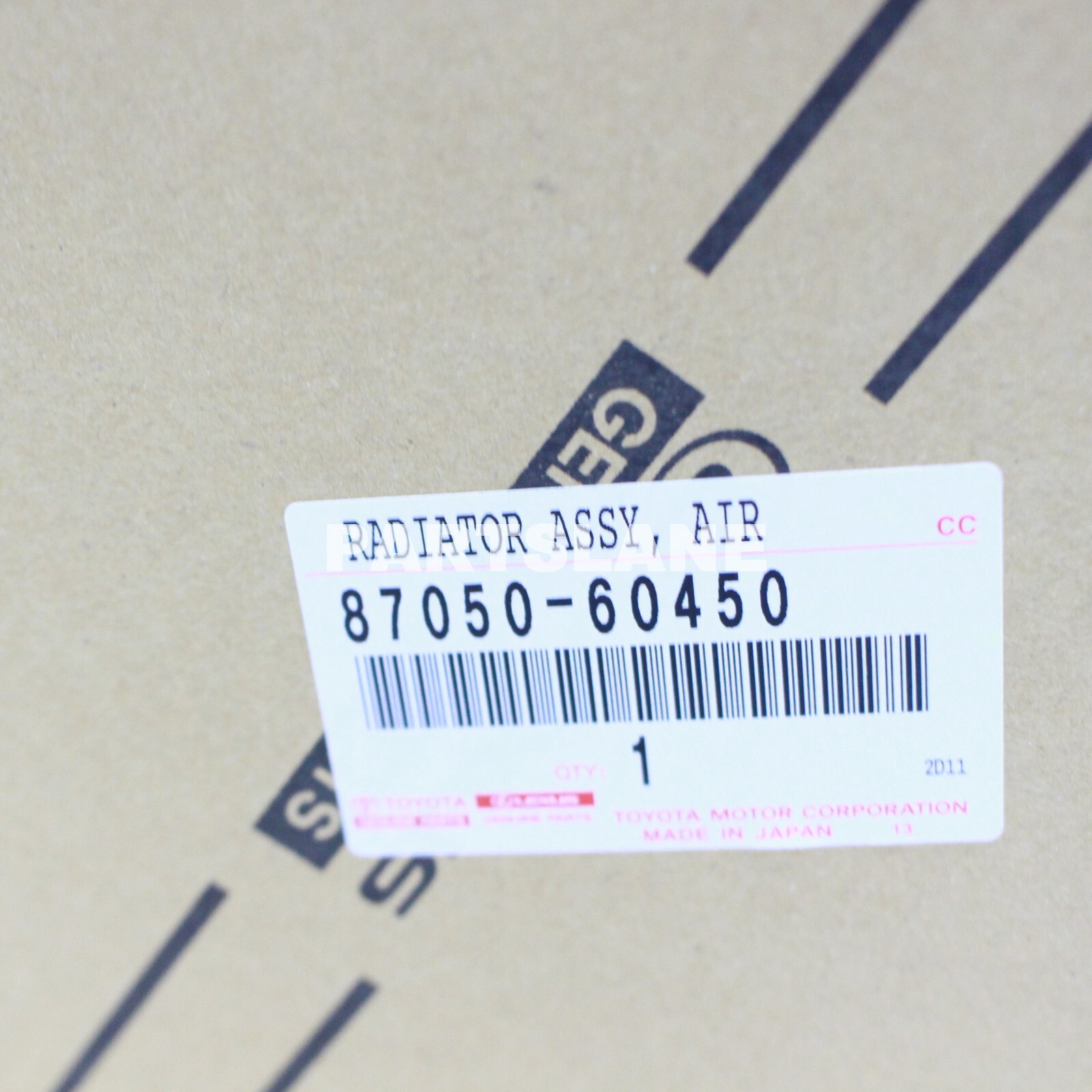 87050-60450 Toyota OEM Genuine RADIATOR ASSY, AIR CONDITIONER | eBay