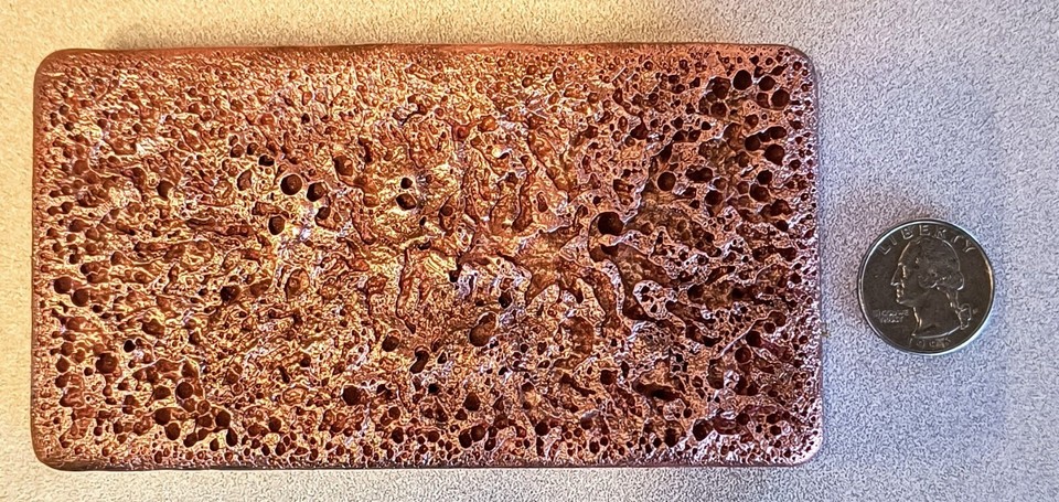 5+ Lbs .999 Copper Random Assortment Of Shapes All Hand Poured | eBay