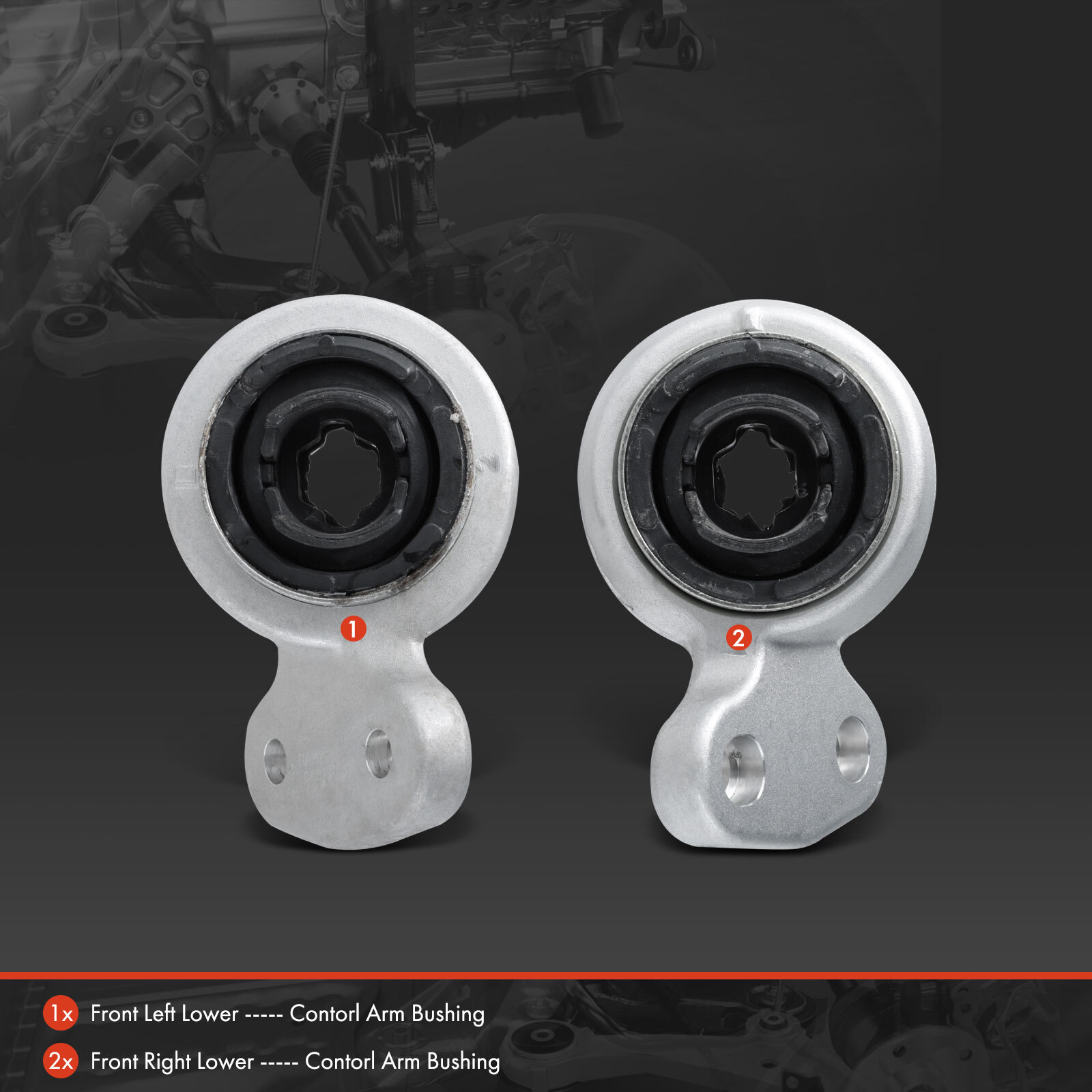 Lower Control Arm Bushing Kit for BMW E46 316i 318i 323i 325i 328i Z4 ...