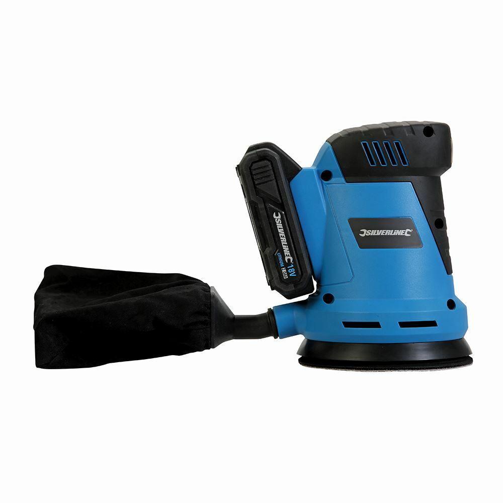 Silverline 18V Random Orbit Sander (953705) for sale online | eBay