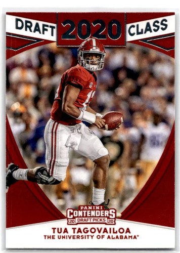 2020 Panini Contenders Draft Picks #9 Tua Tagovailoa Draft Class Alabama | eBay