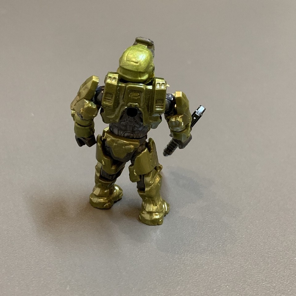 LOT 10 Custom HALO Mega Construx UNSC Marine FIGURES UNSC Marine ...