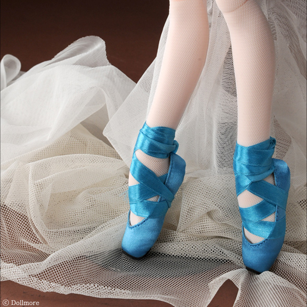 Light Blue Pointe Shoes