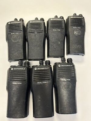 MOTOROLA RADIUS AAH50KDC9AA1AN CP200 VHF Portable radio - TESTED | eBay