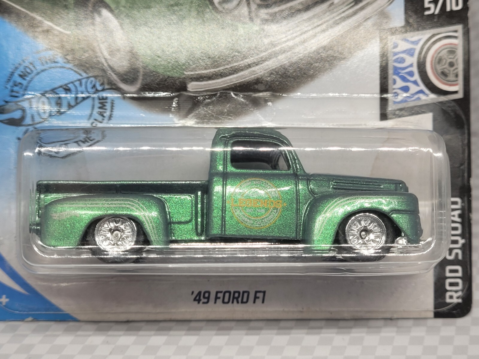Hot Wheels '49 Ford F1 #120 Rod Squad CUSTOM MADE REAL RIDERS BB13-675 | eBay