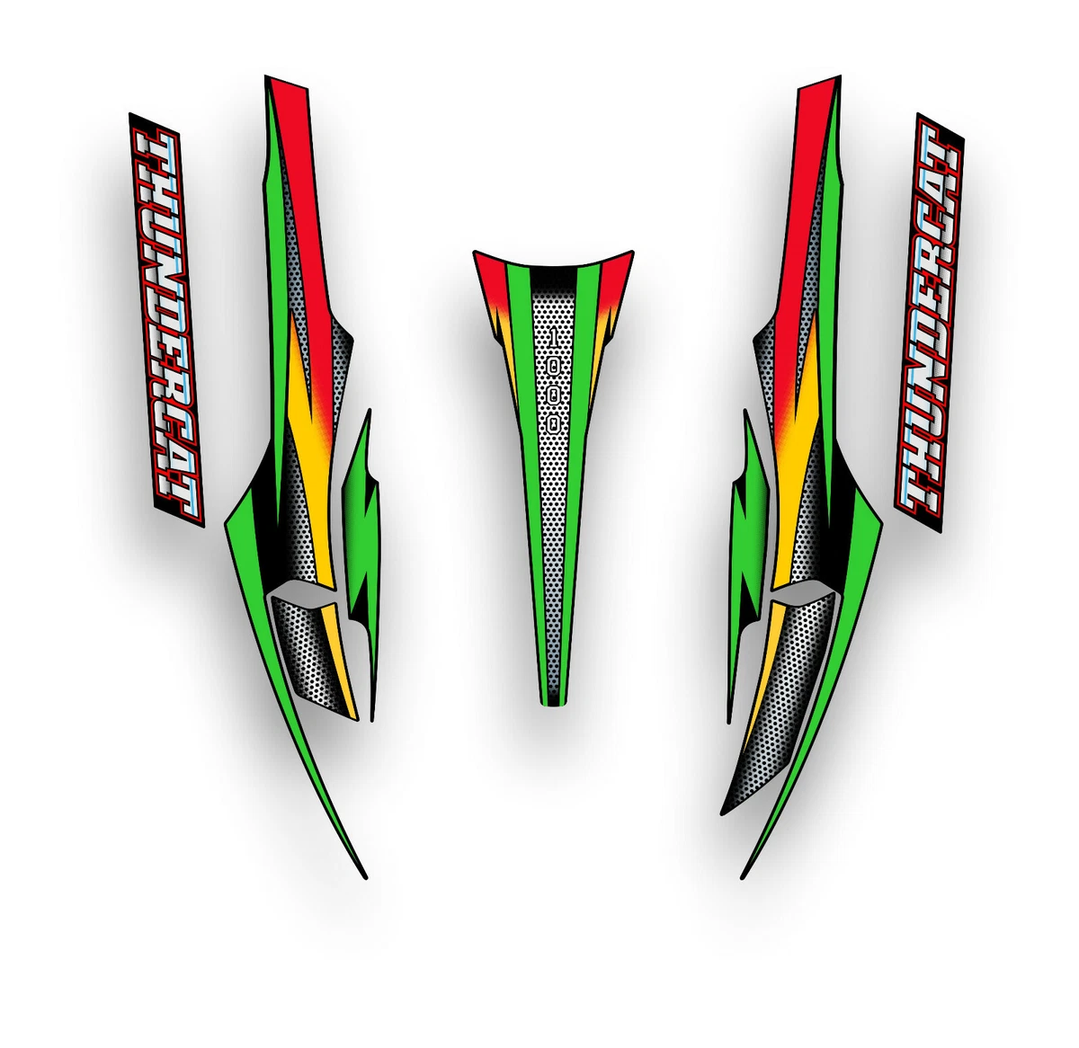 Arctic Cat Hood Decals