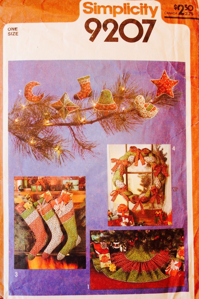 Vtg Christmas Craft Sewing Pattern ~ UC ~ U Pick! | eBay
