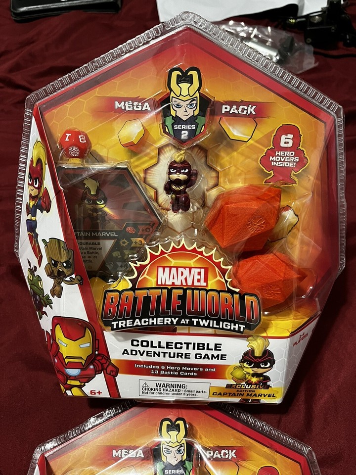 2-Funko Marvel Battleworld: Series 2 Treachery At Twilight Mega Pack ...