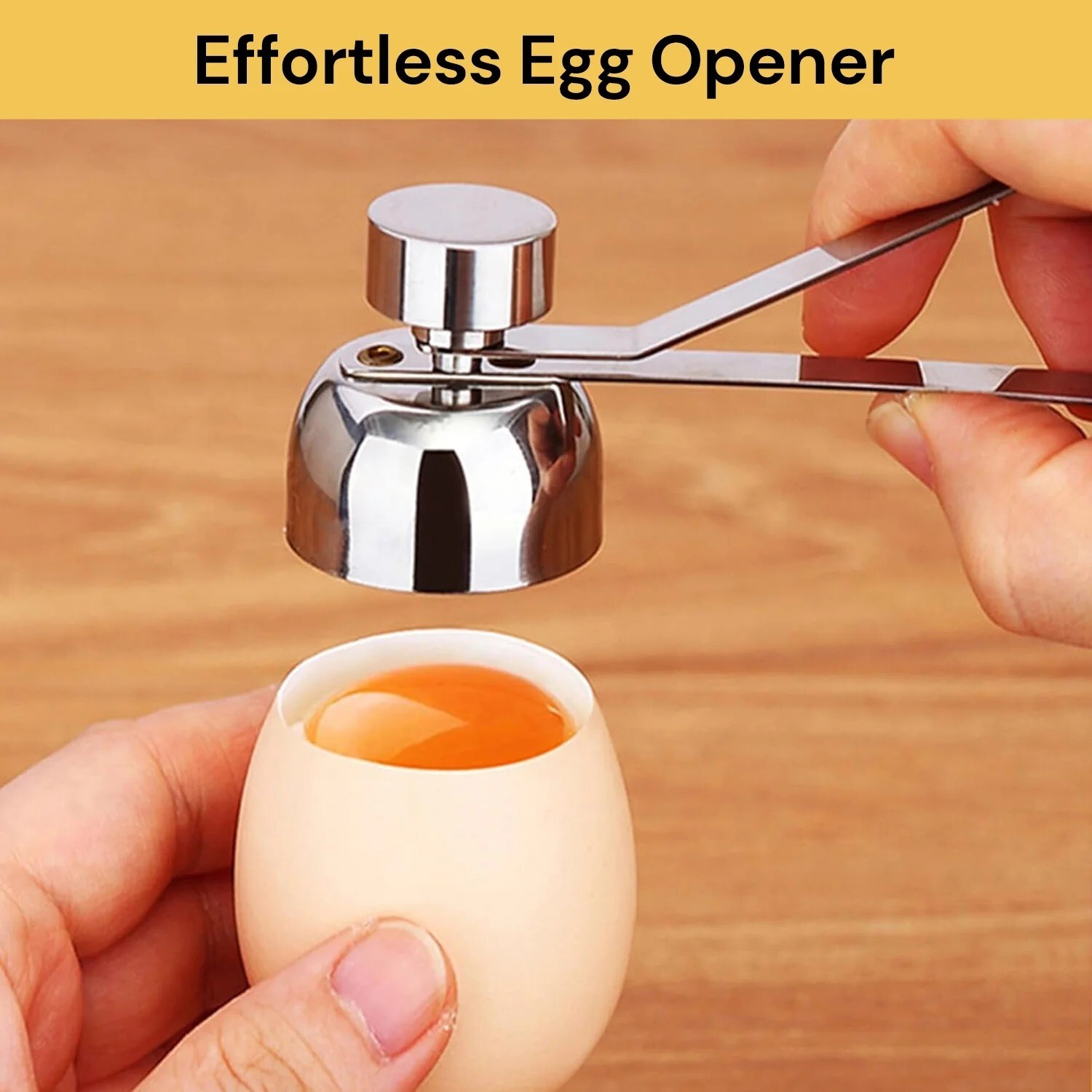 Stainless Steel Egg Shell Opener Topper Cutter Cracker Kitchen Tool Egg ...