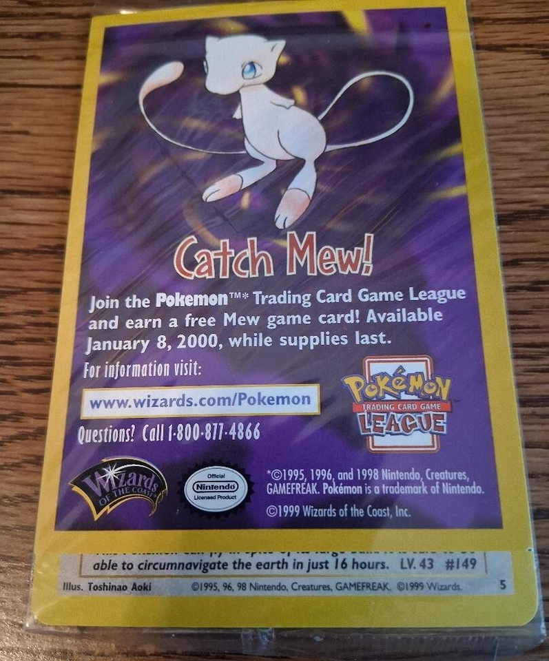 Dragonite Black Star Promo Card 5 WM Movie Catch Mew Factory Sealed | eBay