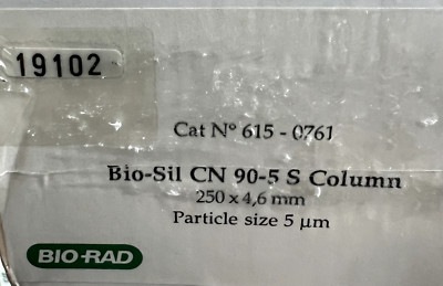 Bio-rad HPLC column Bio-Sil CN 90-5S 150x4.6 mm 5 μm | eBay