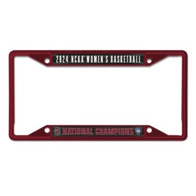 NEW! South Carolina Gamecocks Champ 2024 Acrylic License Plate Frame | eBay