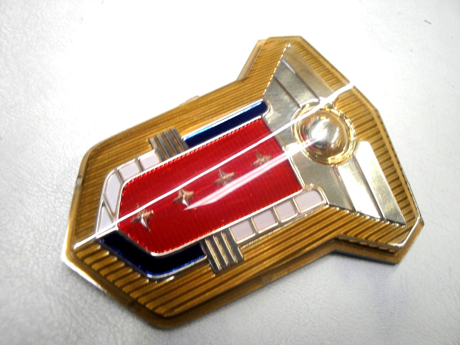 54 55 1954 1955 MERCURY HOOD CREST PLASTIC EMBLEM MONTEREY MONTCLAIR ...