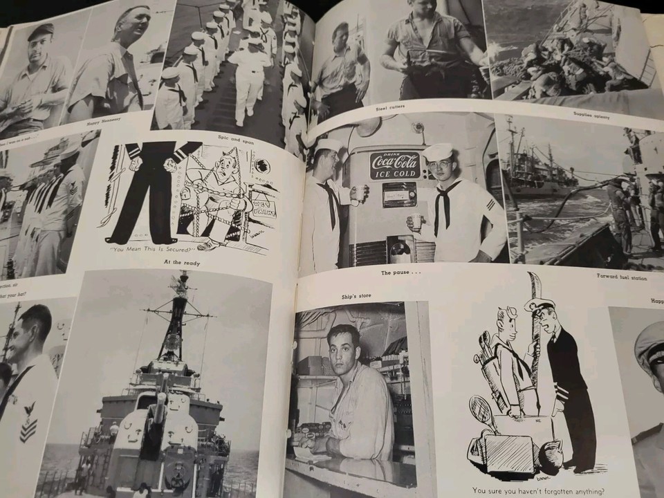 Vintage USS COLAHAN (DD 658) 1956 CRUISE BOOK History Pictures Photos ...
