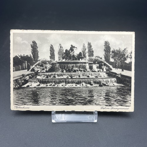 Vtg Kobenhavn, Gefion Springvandet, Fountain, Postcard - Eneret No ...