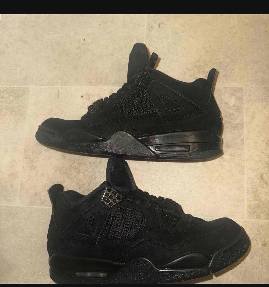 Air Jordan 4 Retro Black Cat 2020 Size 10 CU1110 010 | eBay