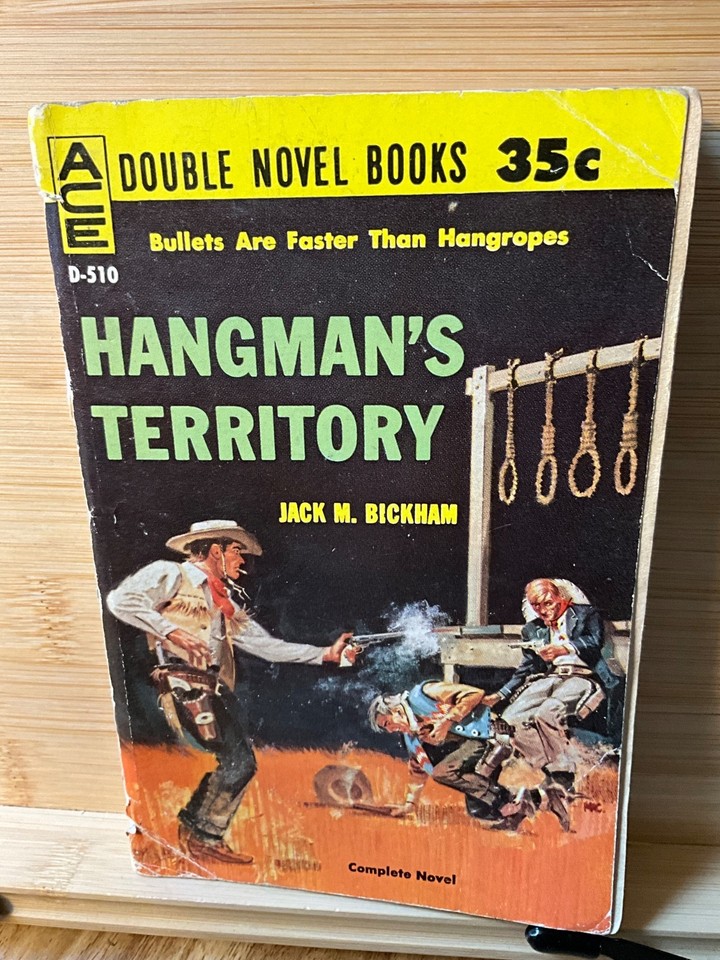 The Searching Rider by Harry Whittington Ace D-510 1961 PBO Ace dbl w ...