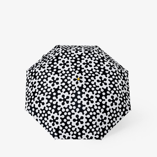 Areaware Pattern Umbrella Monochrome Rain Umbrella Open Diameter = 53 ...