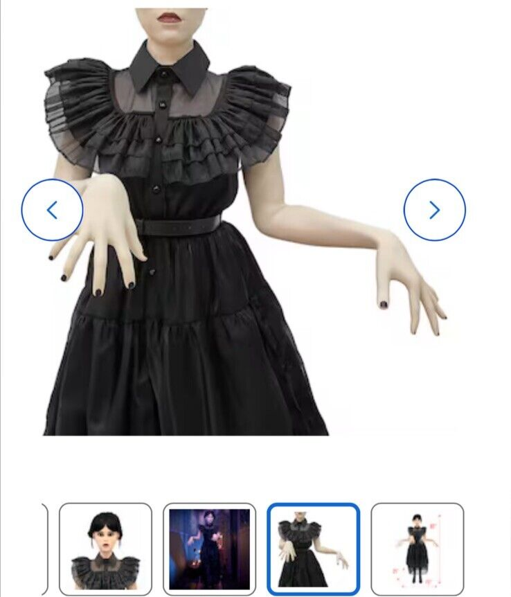 WEDNESDAY 5FT RAVEN DANCE ANIMATRONIC ANIMATED DANCE DOLL PROP VIRAL ...
