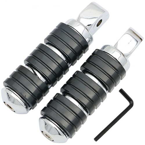 Rear Passenger Foot Pegs Footrest for Suzuki VL1500 Intruder 1500 LC ...