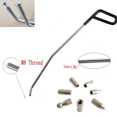 Hail Repair and Dent Removal Rod,PDR Car Dent Repair Push Rod Hook ...