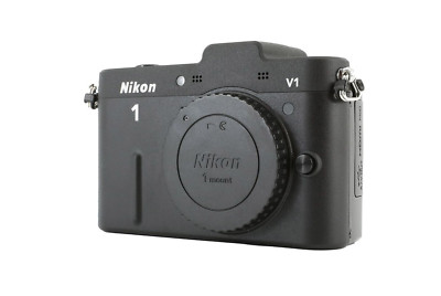 (Open Box) Nikon 1 V1 10.1MP Digital Mirrorless Camera - Black (Body ...