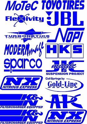 2 Fast 2 Furious Skyline Decals