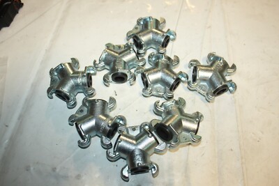 Lot of 8 TWC Crowfoot 3 Way Connector | eBay