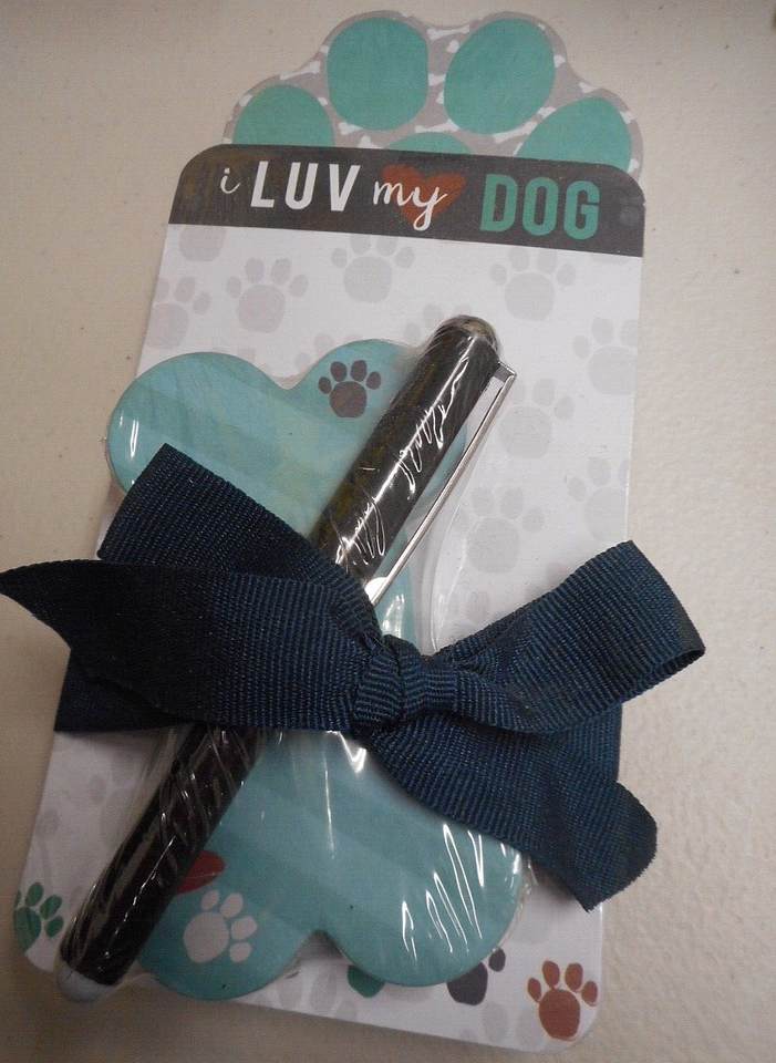 Chasing Baxter Lula Bijoux Set of 3 Dog Theme Memo Pads w/Pen ~NEW | eBay