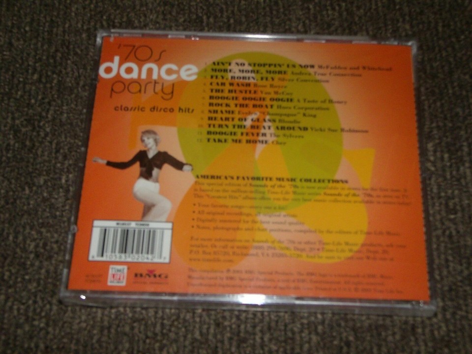 NEW SEALED - 70s DANCE PARTY Classic Disco Hits CD MINT #37 ...