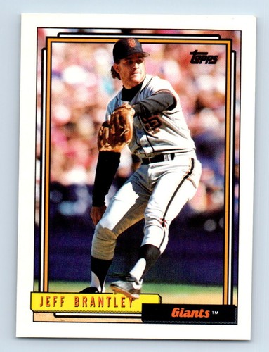 1992 Topps Jeff Brantley San Francisco Giants #491 | eBay