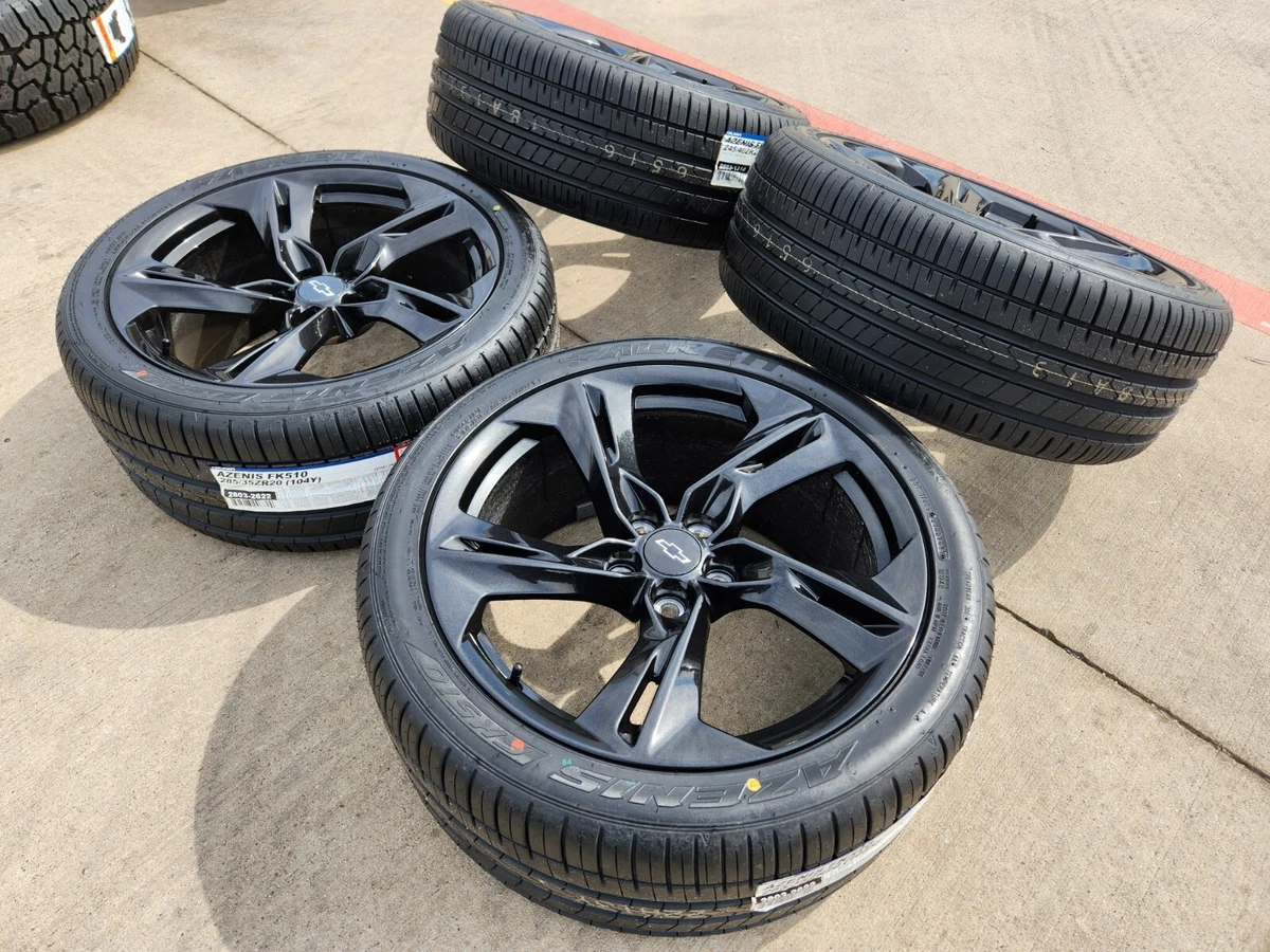 Chevy Camaro 2022 Black Rims