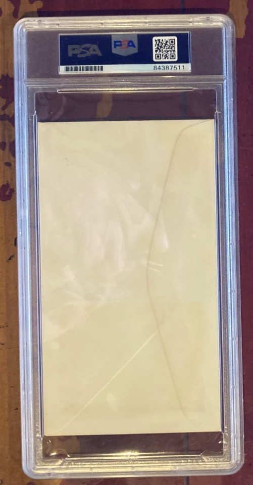 PSA/DNA 1984 Red Grange Autograph Signed First Day Jim Thorpe Stamp ...