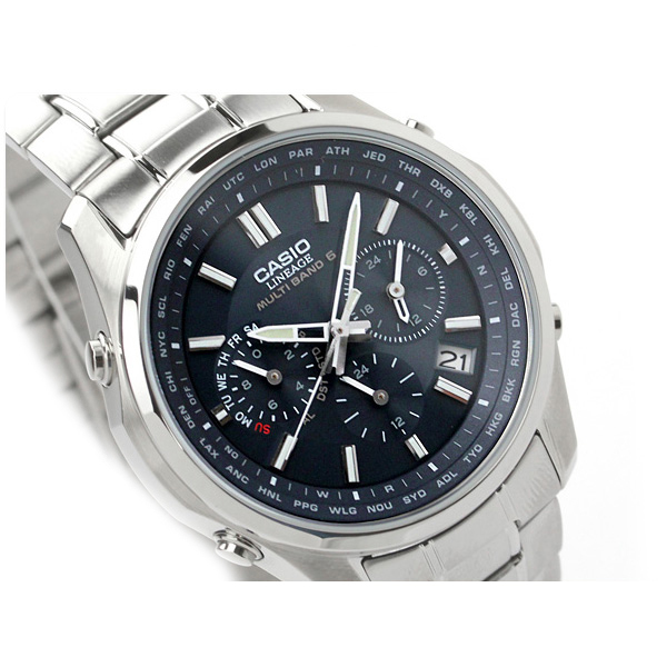CASIO LINEAGE LIW-M610D-2AJF Blue Dial Tough Solar Atomic Radio Analog ...