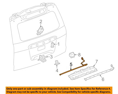 GM OEM 15-20 Escalade ESV Lift Gate Lock Hardware-Sensor 23342241 | eBay