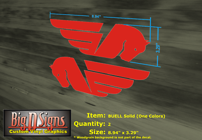 Buell Pegasus Vinyl Decals 3 styles to to select from motorcycle | eBay