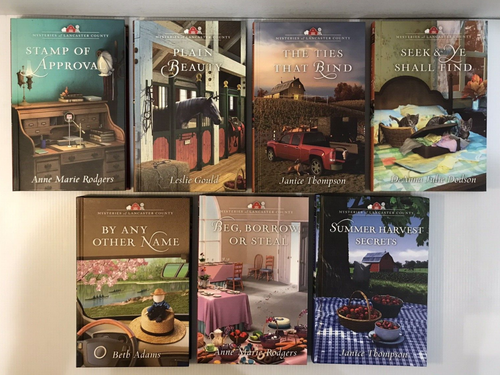 Lot of 7 Books MYSTERIES OF LANCASTER COUNTY Series Hardcover Books ...