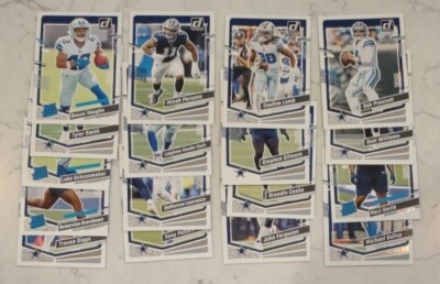 2023 Donruss NFL Football Team Set Dallas Cowboys Dak Prescott Parsons ...