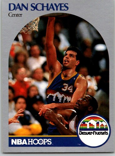 1990-91 HOOPS DAN SCHAYES DENVER NUGGETS #100 | eBay