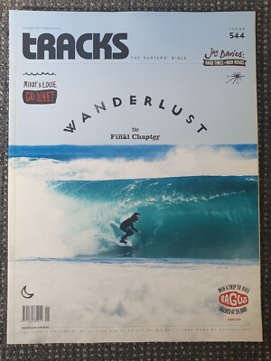 🔶️VINTAGE TRACKS SURF MAGAZINE MAG WAVES LIFE JANUARY 2016 #544 ...