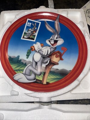 FIRST-CLASS WABBIT Plate Bugs Bunny: Commemorating A Classic #1 No ...