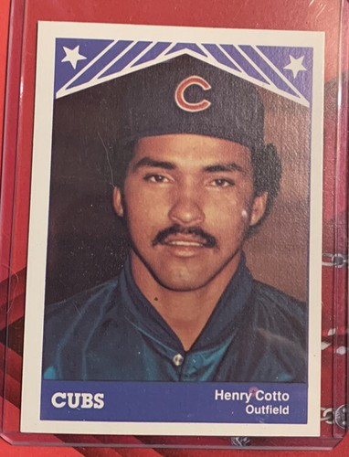 1983 TCMA Iowa Cubs Henry Cotto #21 | eBay