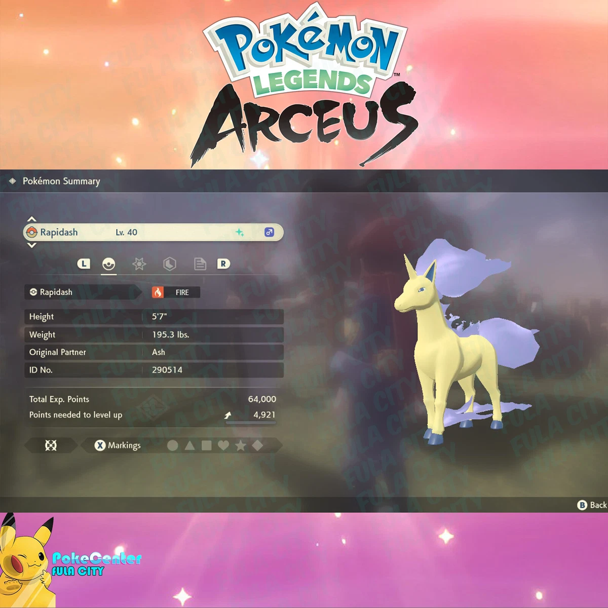 Pokemon Shiny Rapidash