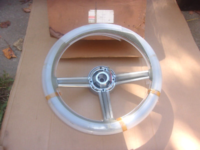1978 1979 Dodge Chrysler NOS MoPar 3 Spoke Leather Wrapped STEERING ...