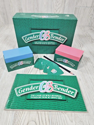 Gender Bender Board Game - Role Reversal - 1988 - Complete Good ...
