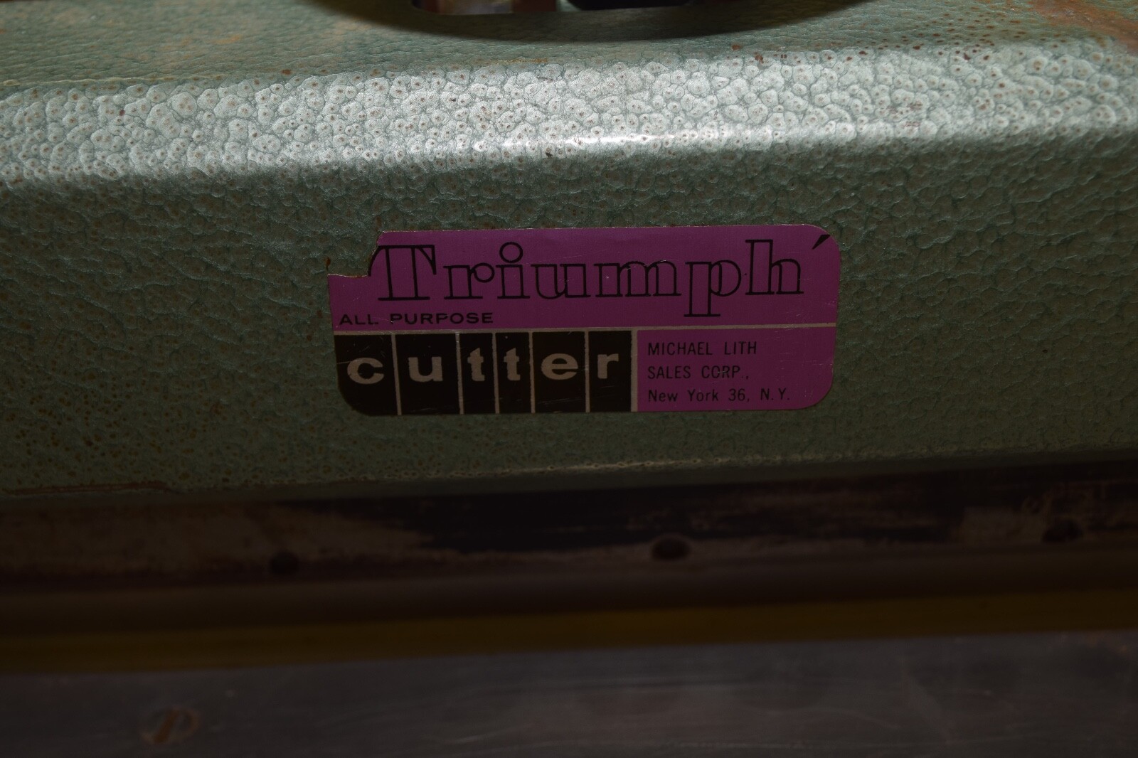 Triumph Guillotine Commercial Paper Cutter Shear Trimmer | eBay