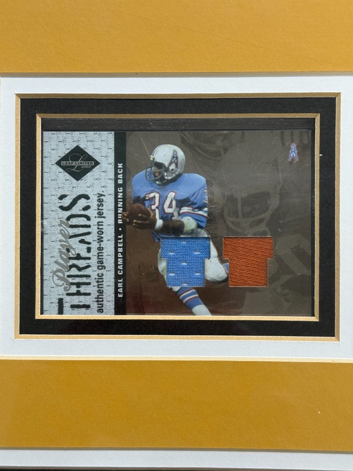 Hook 'Em Horns Ricky Williams & Earl Campbell Autographed Poster and ...